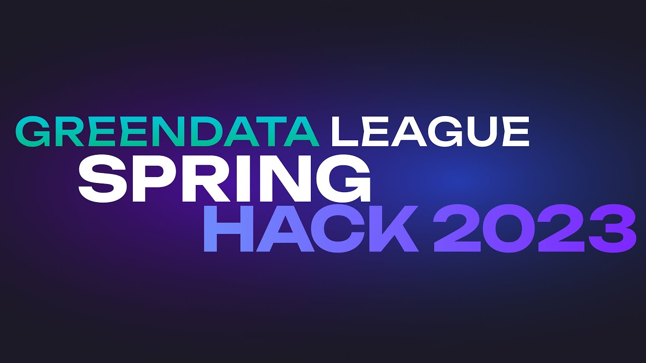 Хакатон для аналитиков GreenData League: Spring Hack 2023 - YouTube