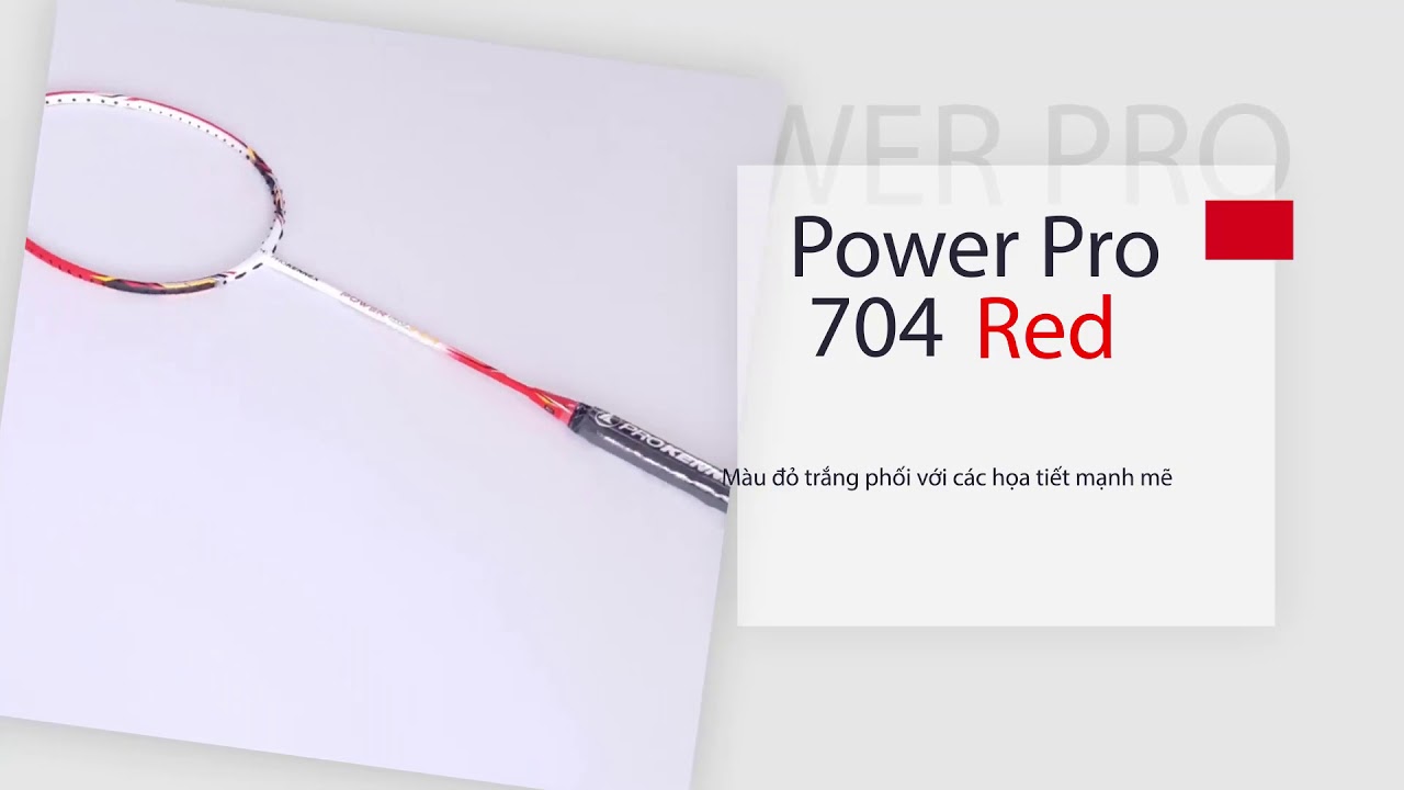 PRO KENNEX POWER PRO 704 - Cabasports - YouTube