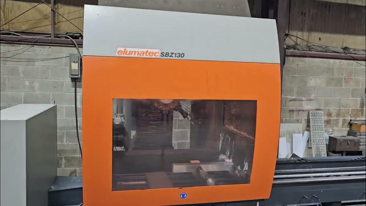 2004 Elumatec SBZ 130 CNC Router 8074595 - YouTube