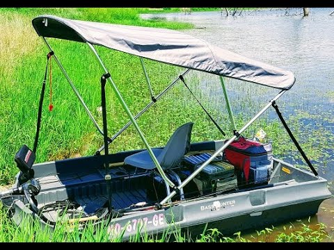 Bass baby the best little 2 man fishing boat made by bass hunter - YouTube