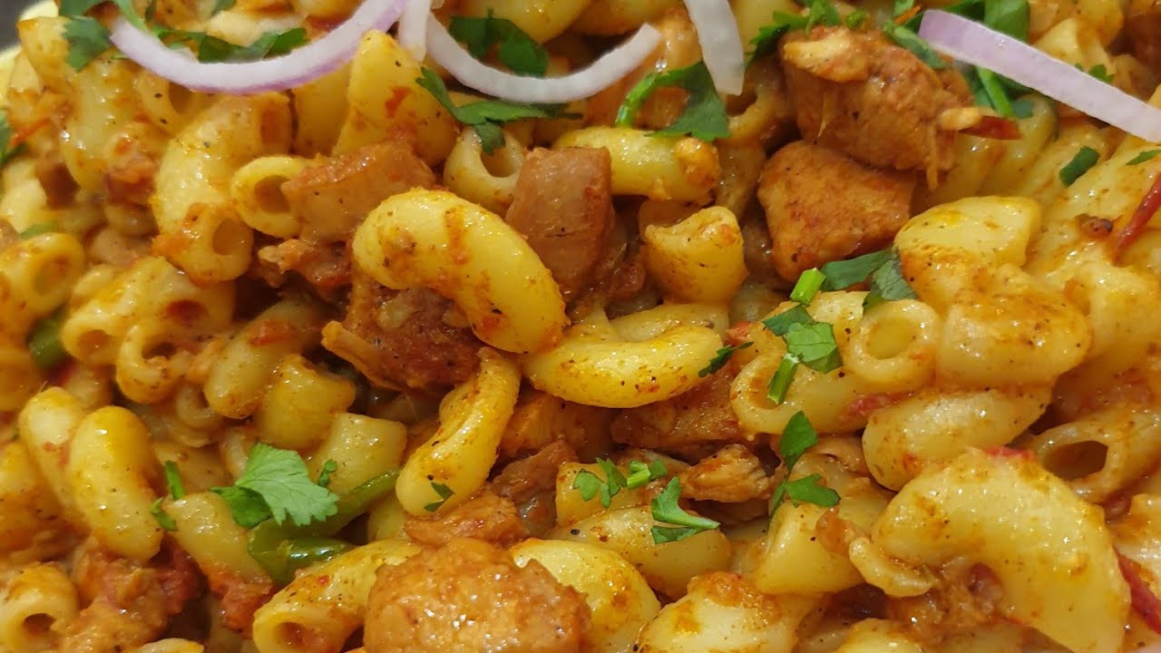 Chicken Karahi Macaroni | Fusion of Pakistani and Italian Cuisine ...