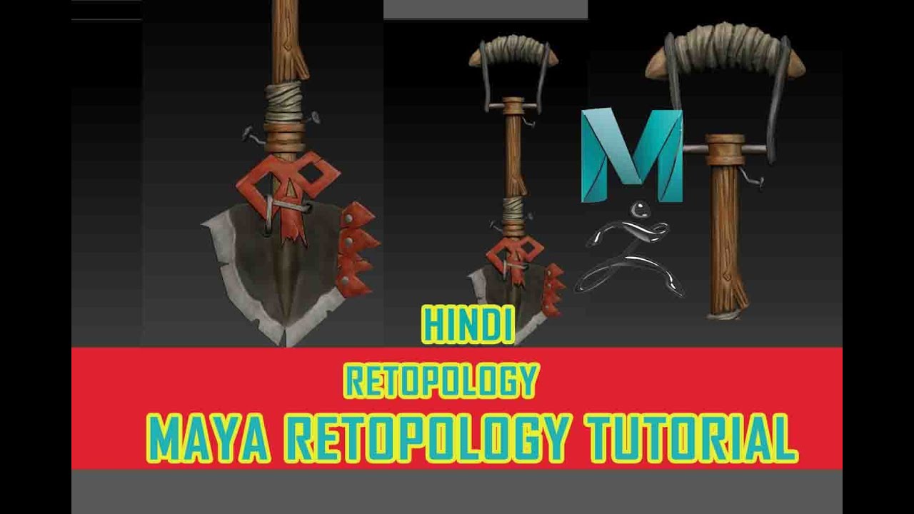 maya tutorial | maya retopology zbrush | retopology | How to Speed up ...
