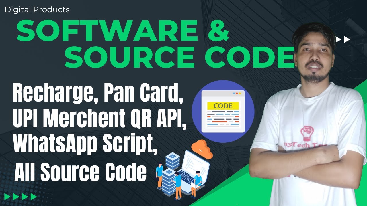 Recharge, Pan Card, UPI Merchent QR API, WhatsApp Script, All Source ...