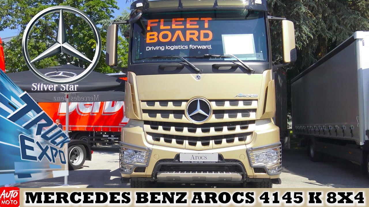 2021 Mercedes Benz Arocs 4145 K 8x4 - Exterior and Interior - Truck ...