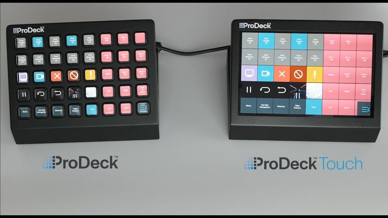 An Introduction to ProDeck and ProDeck Touch - YouTube