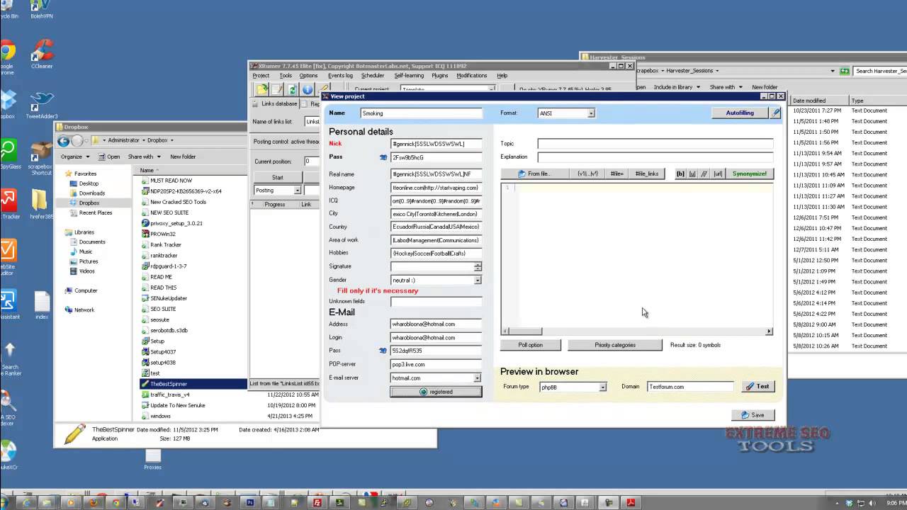 How to Make Money Online With Xrumer + Hrefer Using Scrapebox To ...