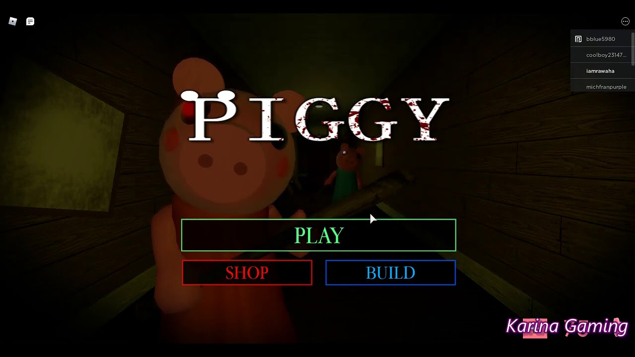 BECOMING PIGGY PART 3 /PLAYING IN FOREST MAP / PIGGY / KARINA GAMING ...