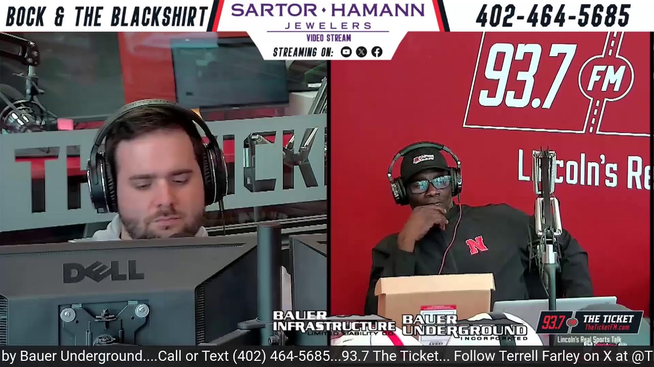 Nebraska Football & More with Terrell Farley & Jake Bockoven on "Bock ...