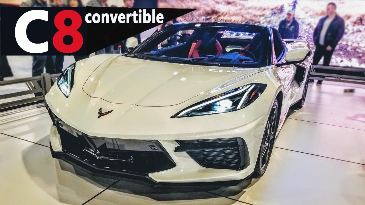 2020 Arctic White C8 CORVETTE Stingray Convertible! - YouTube