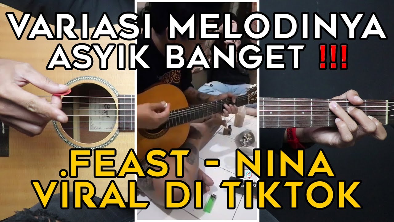 (TUTORIAL GITAR) .FEAST - NINA | LENGKAP - YouTube