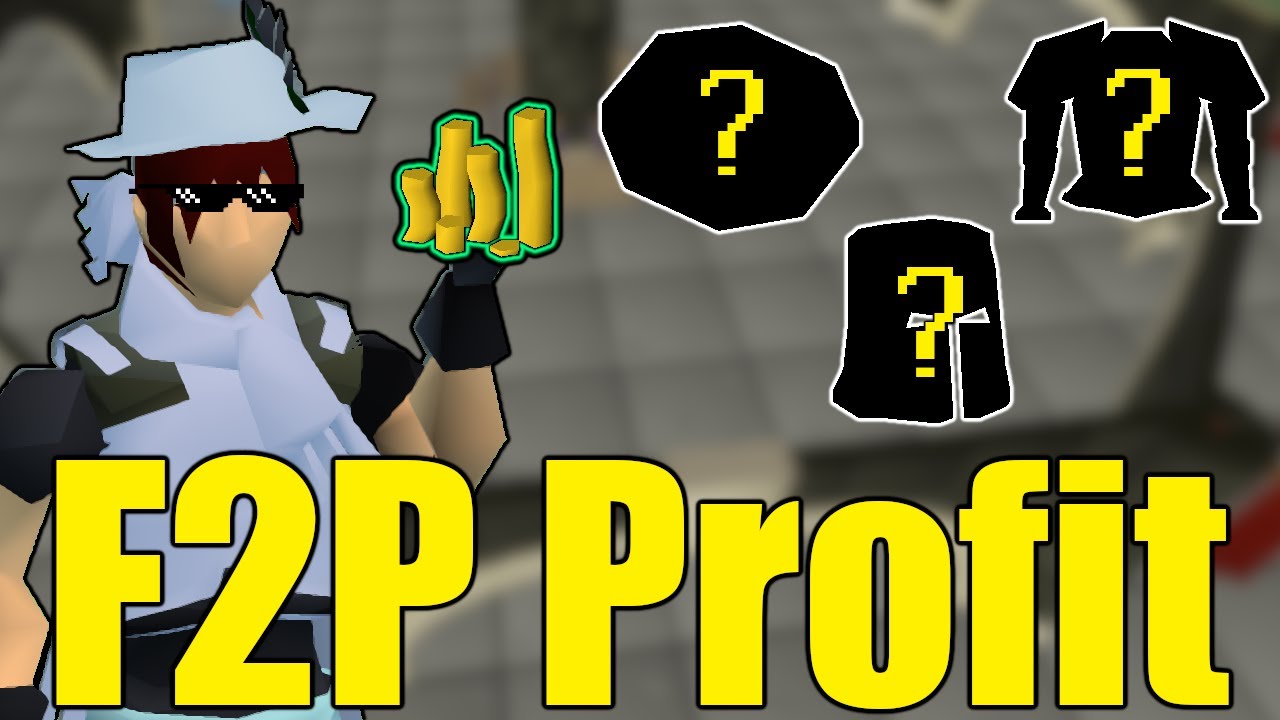How to Flip in F2P and Make BANK! - OSRS F2P Overnight Flipping Guide ...
