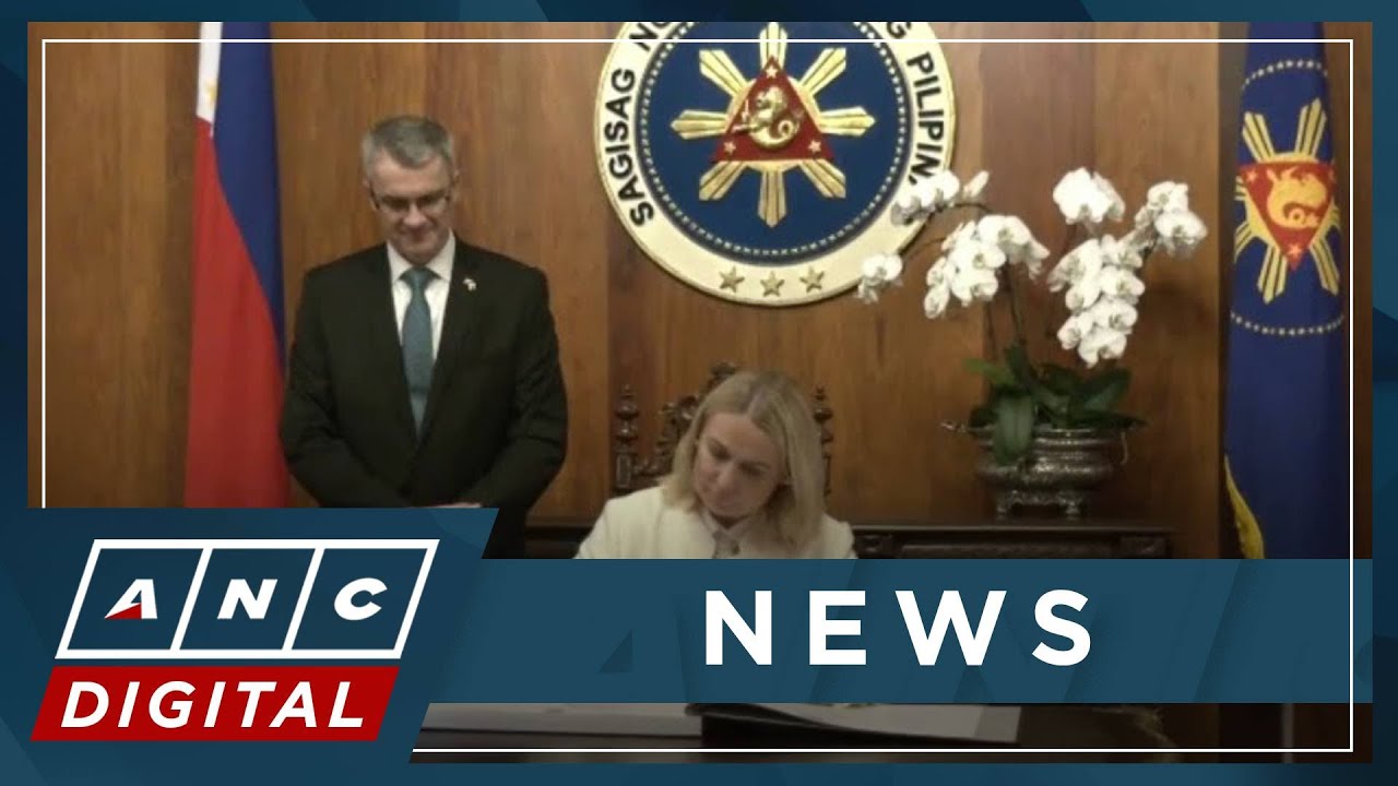 Marcos receives Czech defense minister in Malacañang | ANC - YouTube