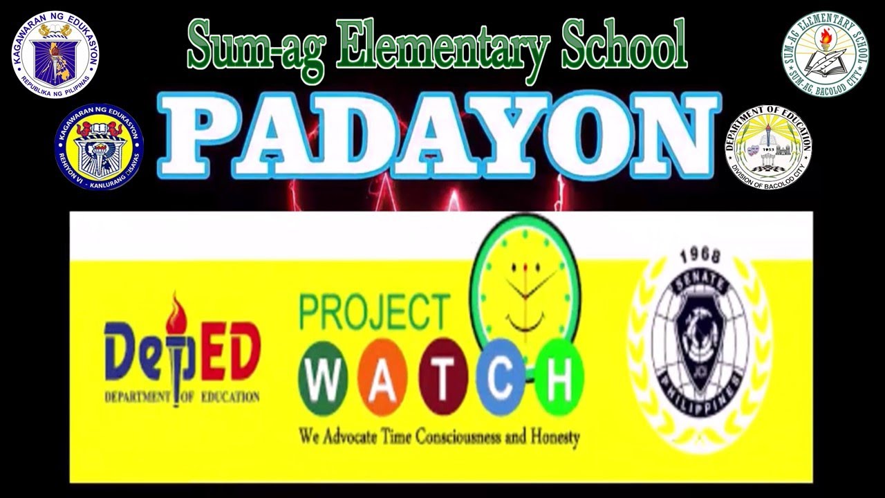 SUM-AG ELEMENTARY SCHOOL PROJECT W.A.T.C.H. 2021 - YouTube