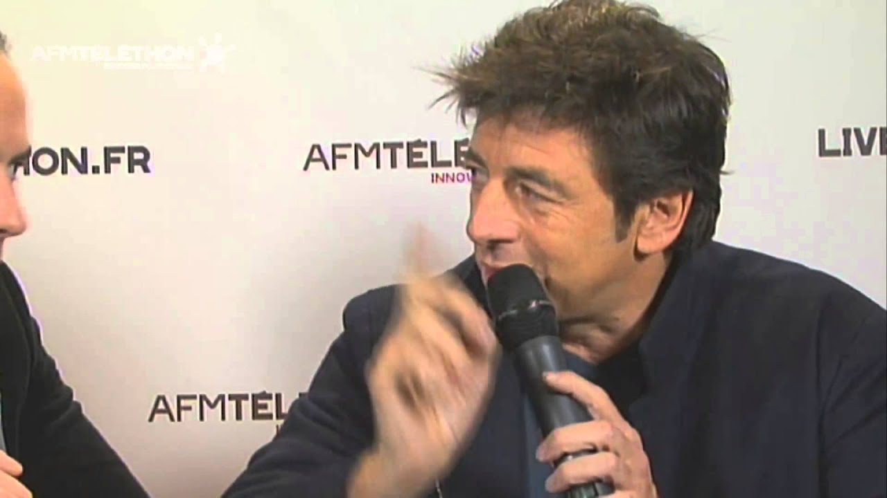 Interview de Patrick Bruel dans la buzzroom du Téléthon - YouTube