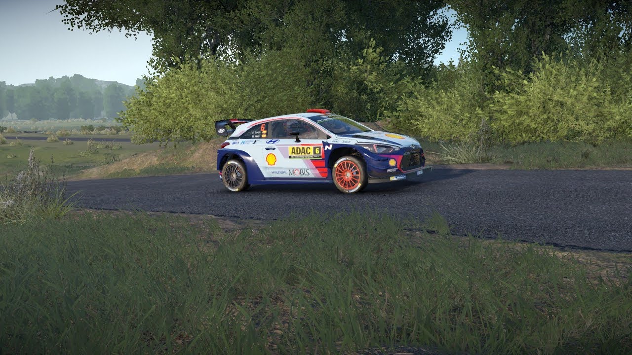 WRC 7 | Hyundai i20 WRC 2017 | Arena Panzerplatte, Germany - YouTube