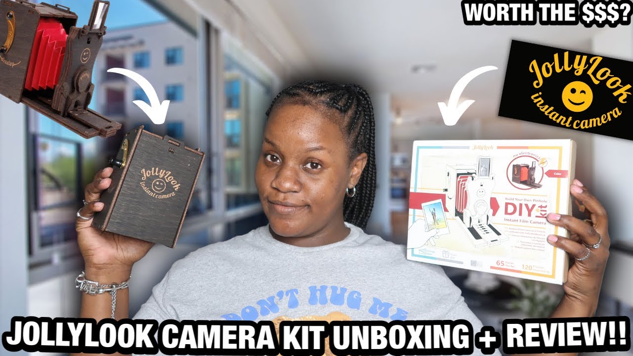 Jollylook Pinhole 📽️ [ DIY ] Camera Kit Unboxing + Review!! 📦 *SETUP ...