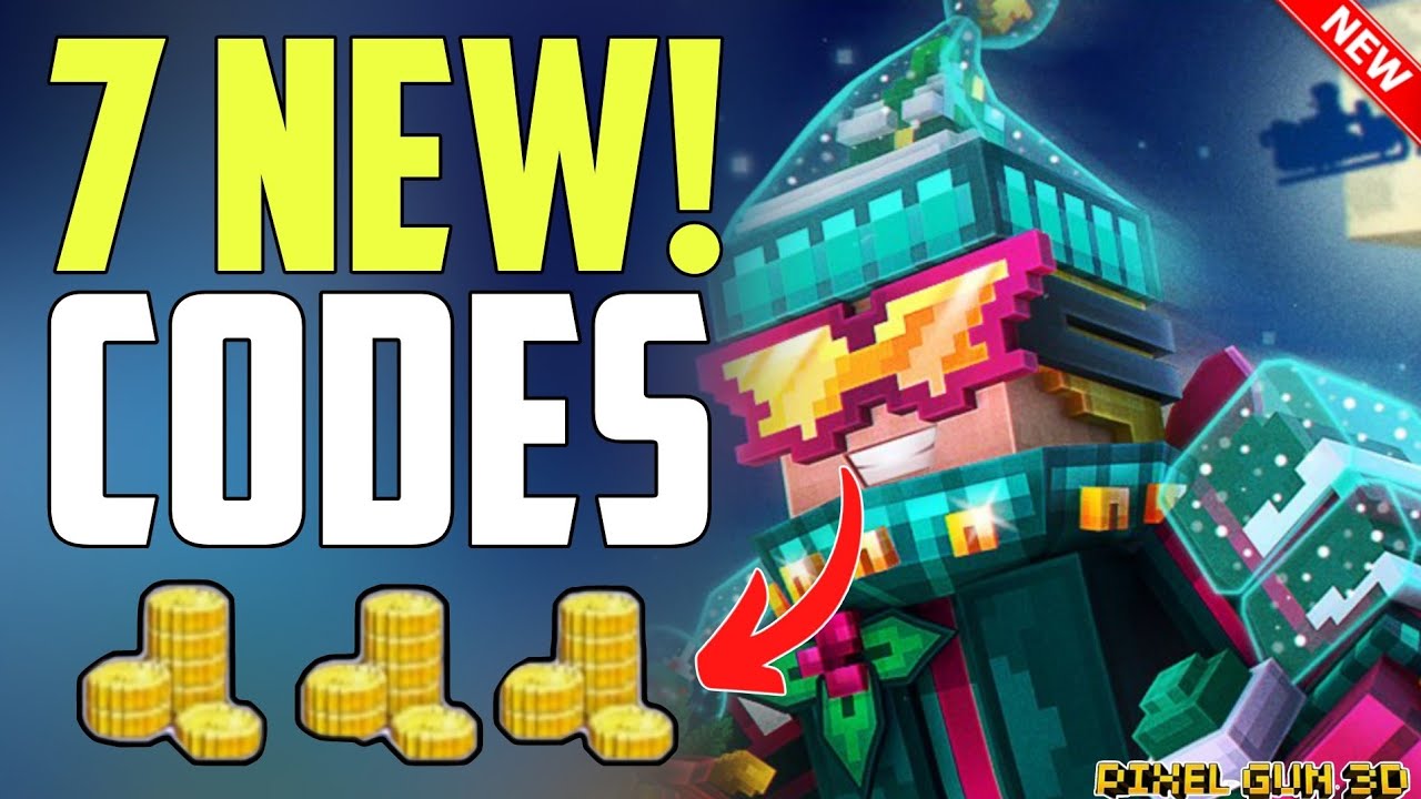⚠️New Codes⚠️ PIXEL GUN 3D CODES PROMO CODES 2024 - PIXEL GUN 3D CODES ...