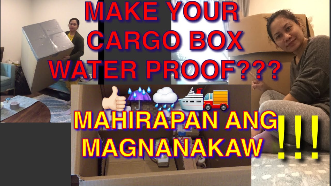 BALIK BAYAN BOX[ HOW TO PACK PROPER & SECURE BALIK-BAYAN BOX - YouTube