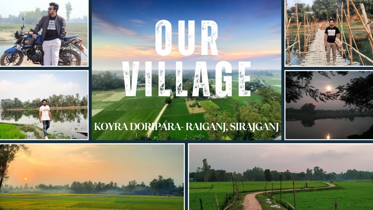 Beautiful Villages in Bangladesh | Sirajganj | Explore With Hasib - YouTube