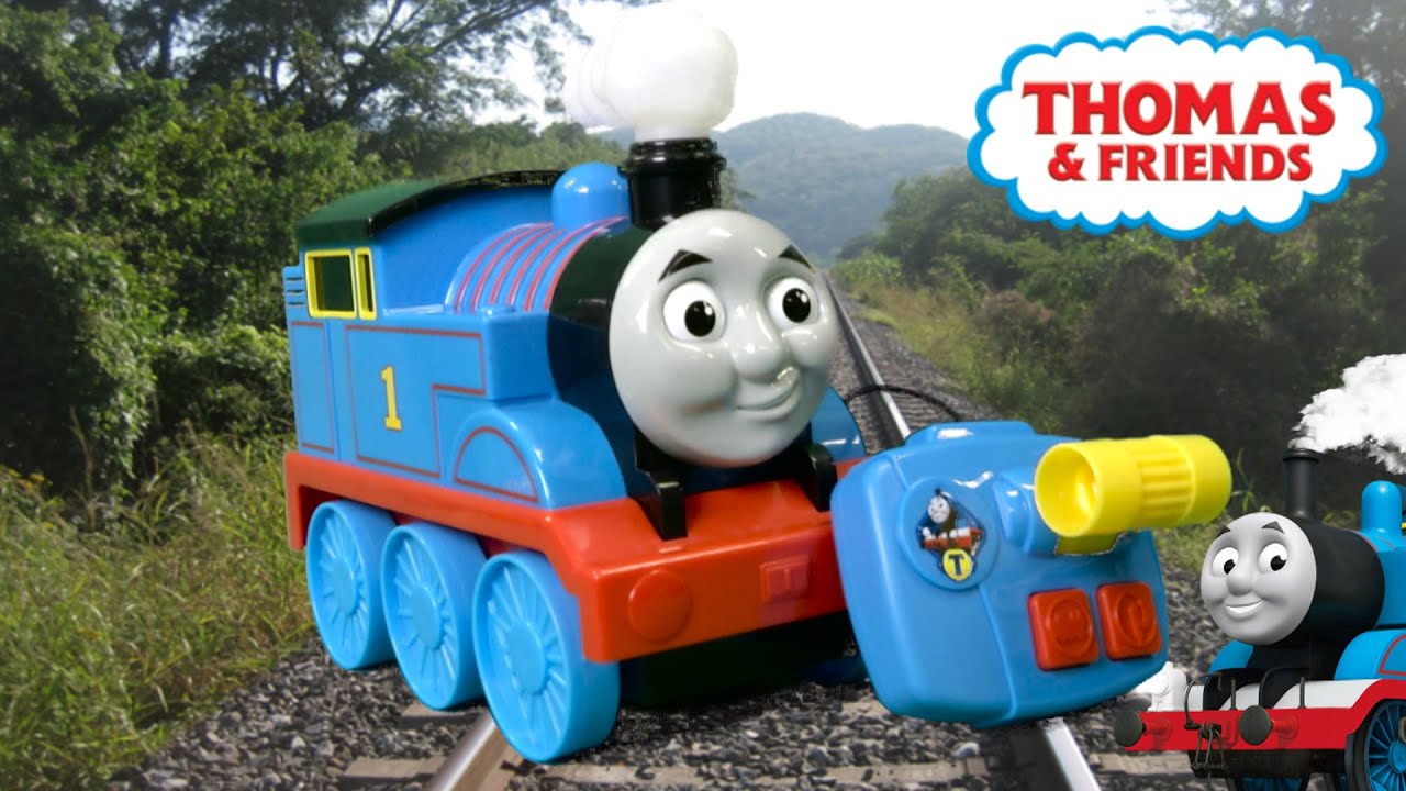 Thomas and Friends Stop and Go R/C from Toy State - YouTube
