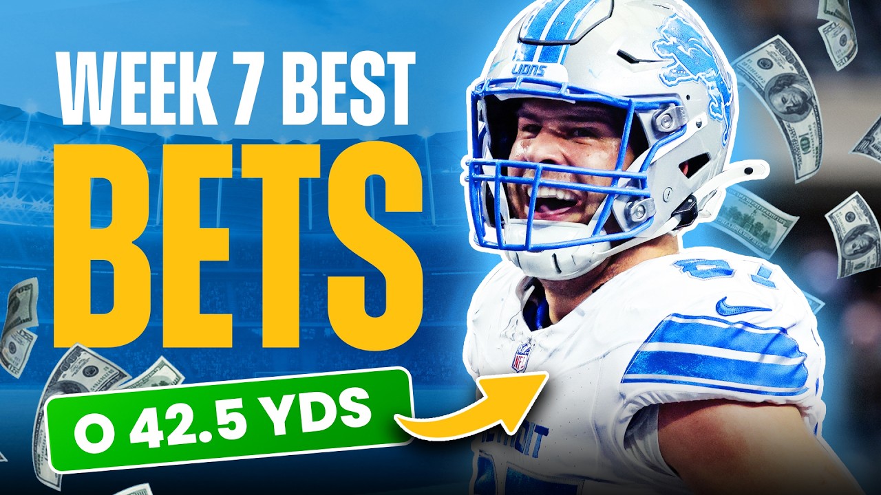 Best Bets for NFL Week 7 | Top Picks and Predictions (2024) - YouTube