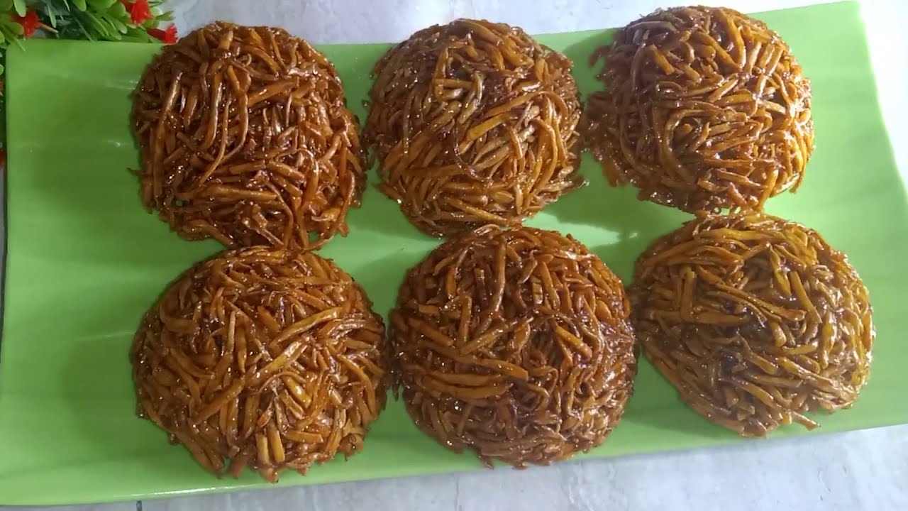 CARA MUDAH MEMBUAT CARANG MAS GULA MERAH/CARA MEMBUAT SARANG BALAM ...