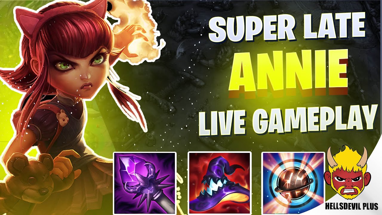 SUPER LATE GAME ANNIE IS INSANE! - Wild Rift HellsDevil Plus Gameplay ...