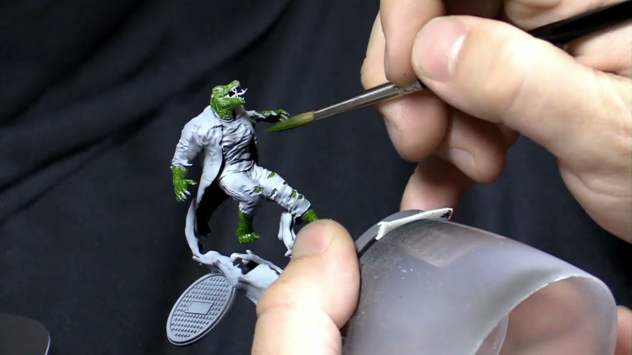 Marvel: Crisis Protocol - Painting Lizard - YouTube