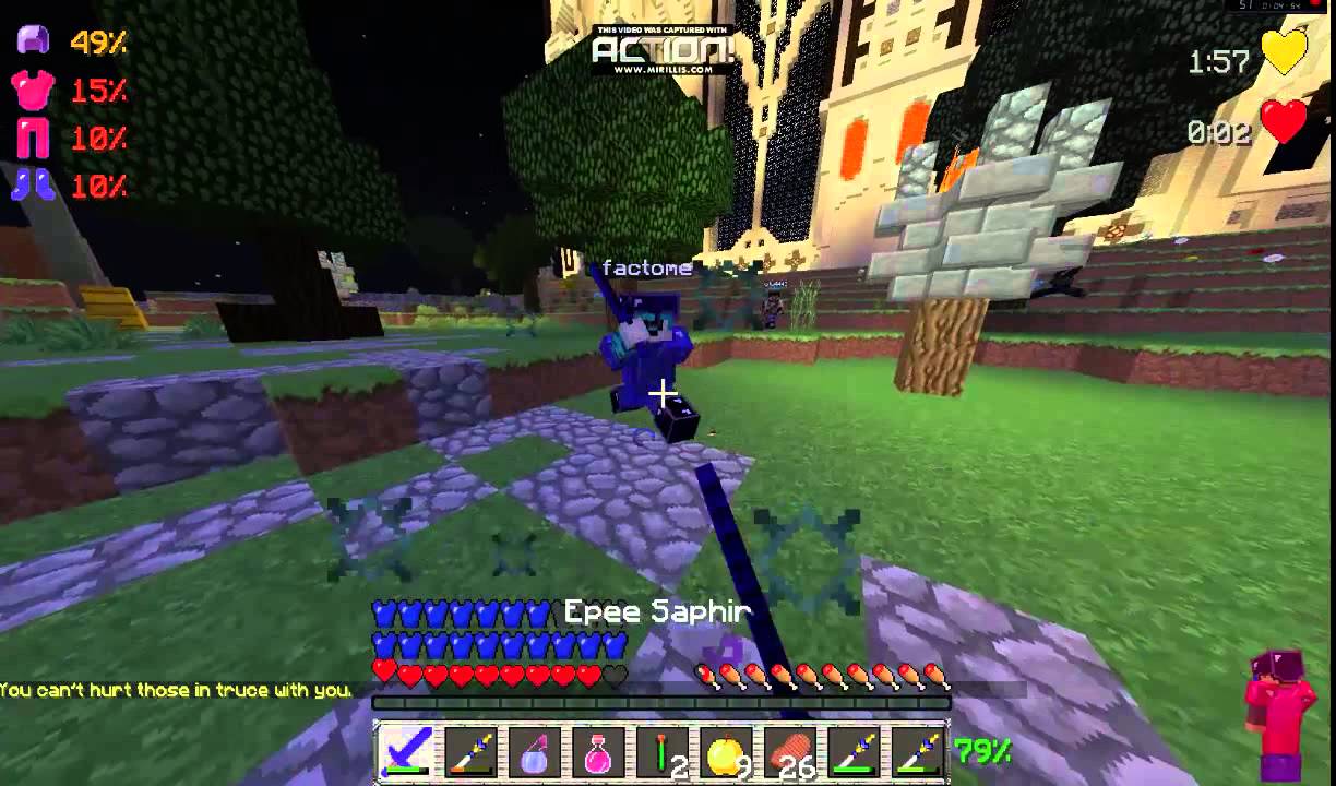 AllFight PVP / Faction | Épisode #1 PvP Warzone 4vs2 ! - YouTube