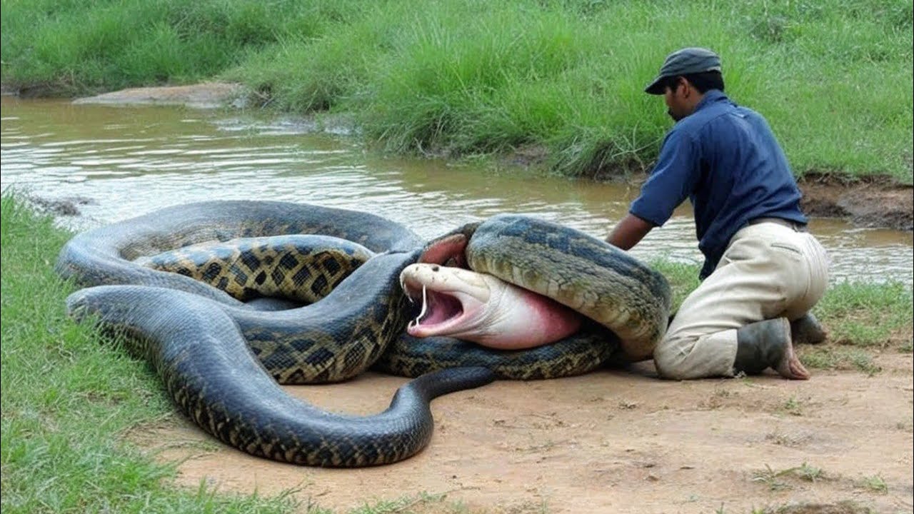 Giant Snake Spotted in the Wild | Nature’s True Giant - YouTube
