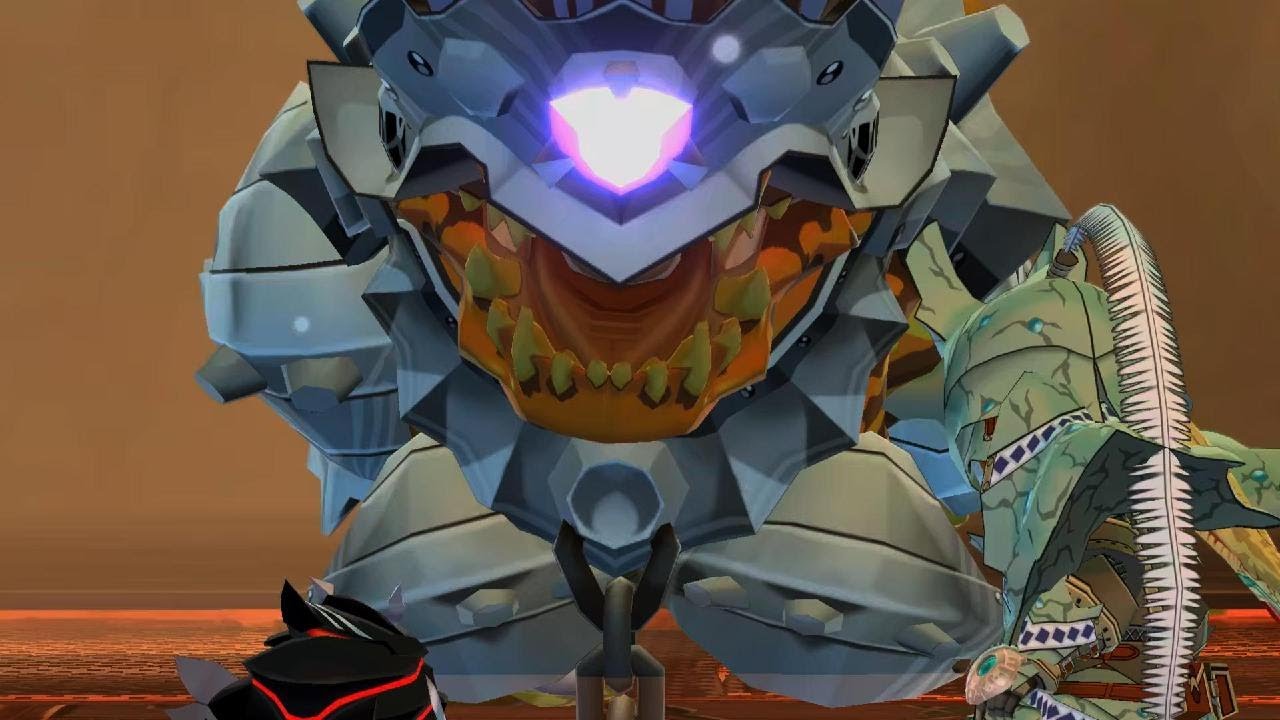 MONSTER HUNTER STORIES - Barroth EX Boss Battle - YouTube