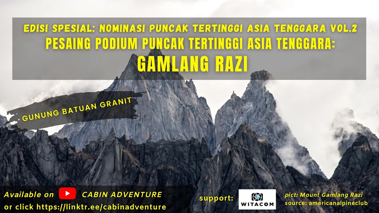 Vol.2 Gunung Gamlang Razi: Pesaing Podium Puncak Tertinggi Asia ...