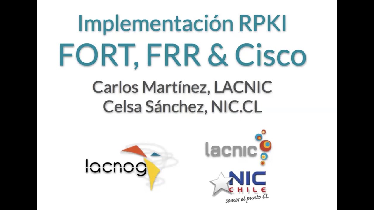 Implementando RPKI con FORT Validator en Cisco y FRR - YouTube