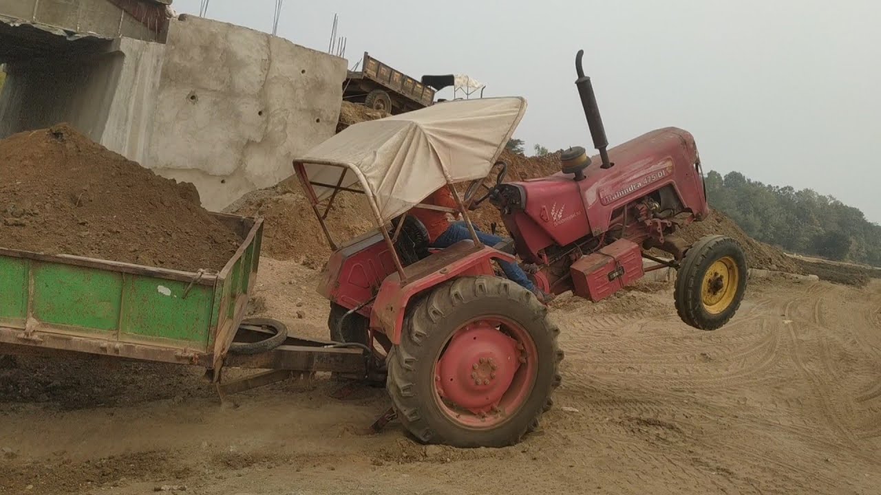 Trackter a mahindra trackter a over loding •a full loading||Rb status ...
