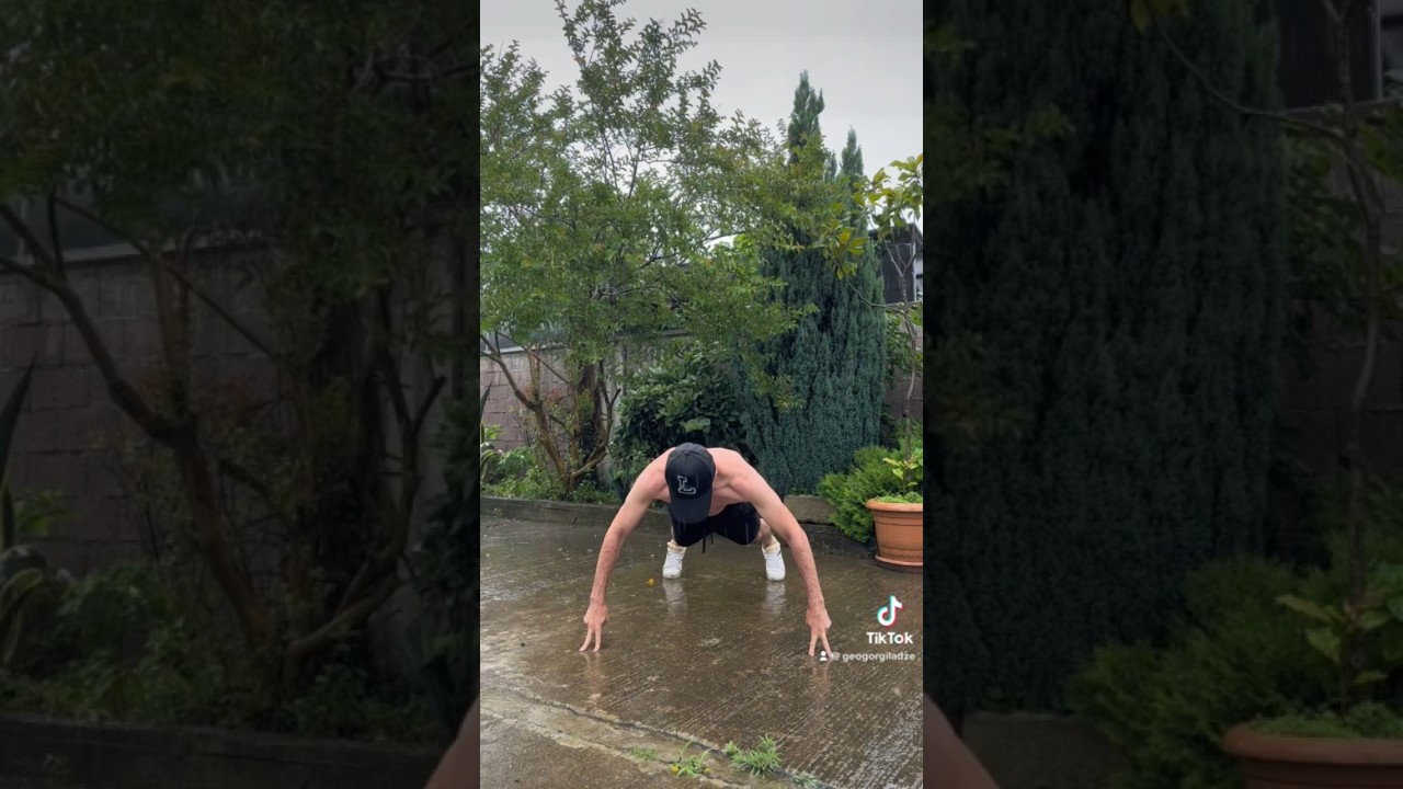 Workout Day on the Rain #2 Finger Pushups - YouTube