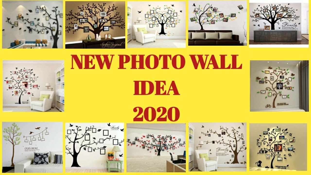 12 Best ideas for wall photo collection|| Unique ideas ||2020 || - YouTube
