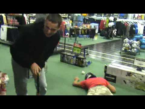 Baseball Bat to the Head - YouTube