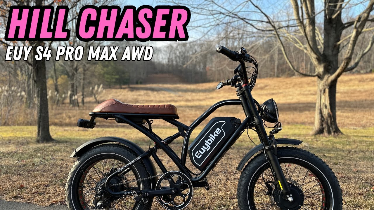 How an AWD E-bike Tackles Hills | EUY S4 Pro Max - YouTube