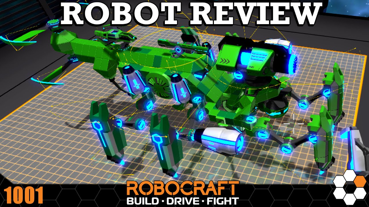 Robocraft - Robot Review - The Insect 2 Roi Dani3 - YouTube