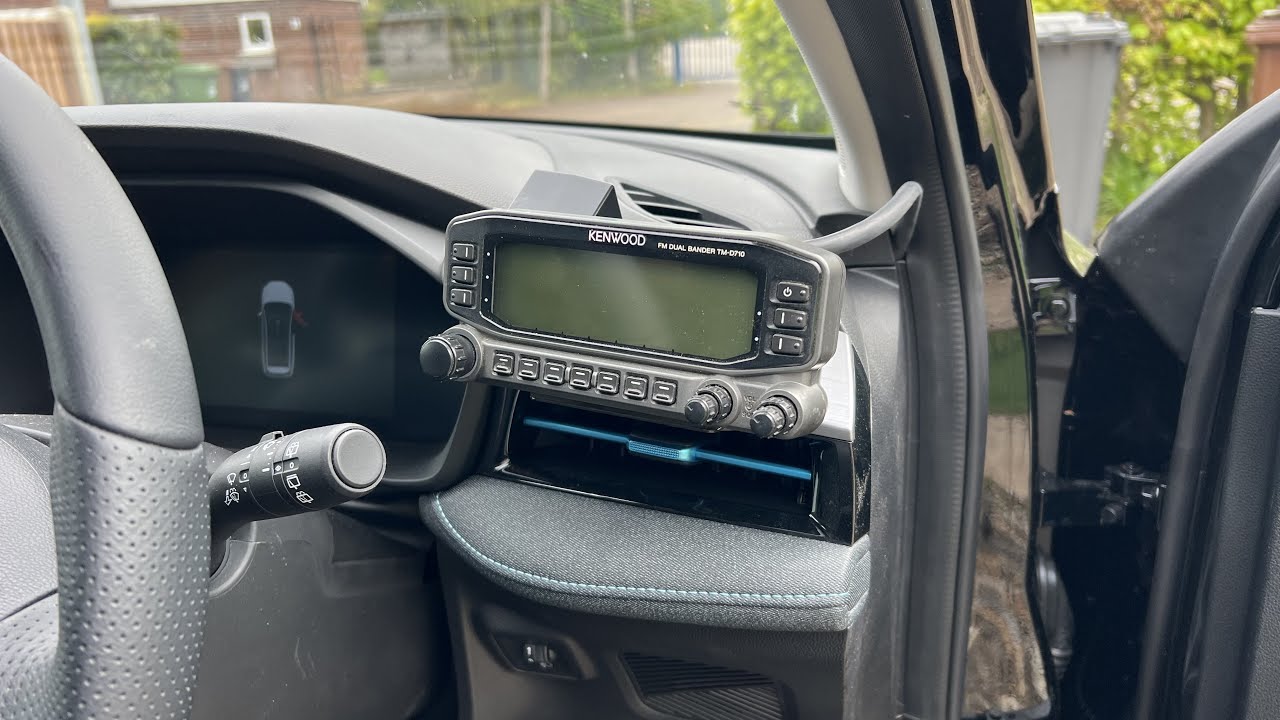 Installing Amateur (Ham) Radio VHF/UHF Transceiver In An EV - YouTube