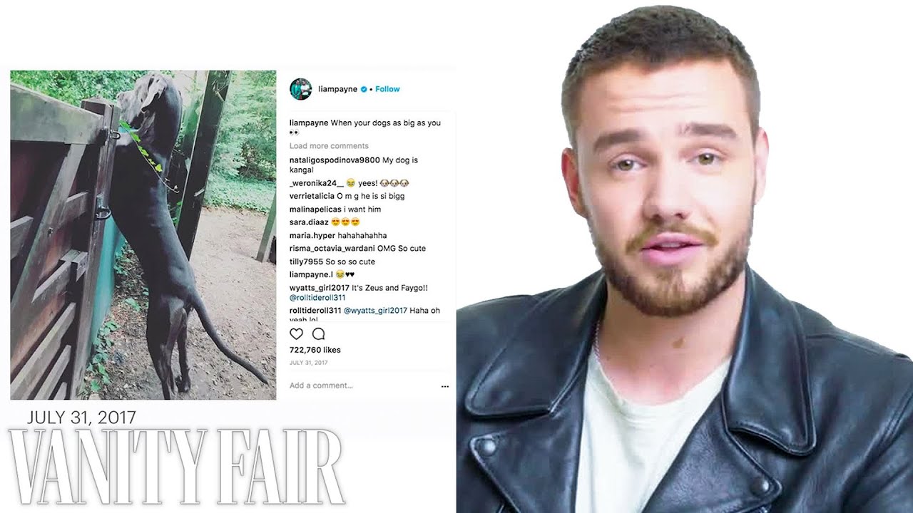 Liam Payne Explains His Instagram Photos | Vanity Fair - YouTube