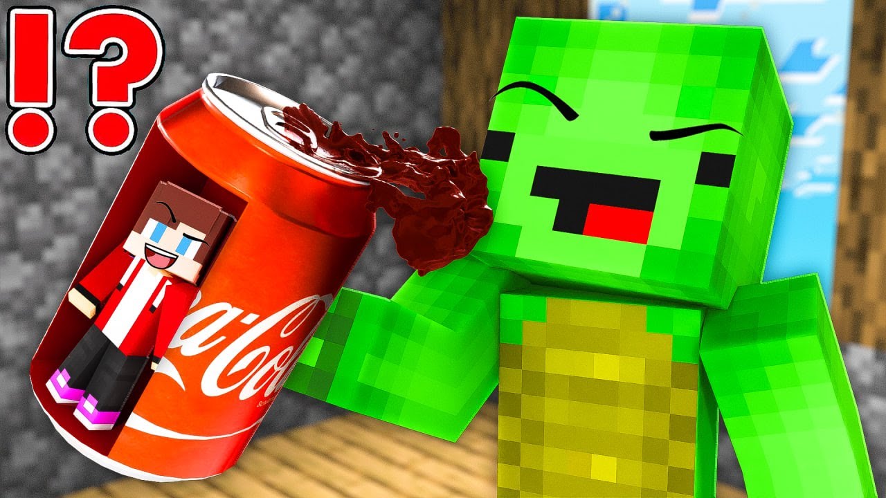 JJ Hide Inside COCA COLA Can To Prank Mikey - BEST of Maizen COMPILATION FUNNY VIDEOS - YouTube