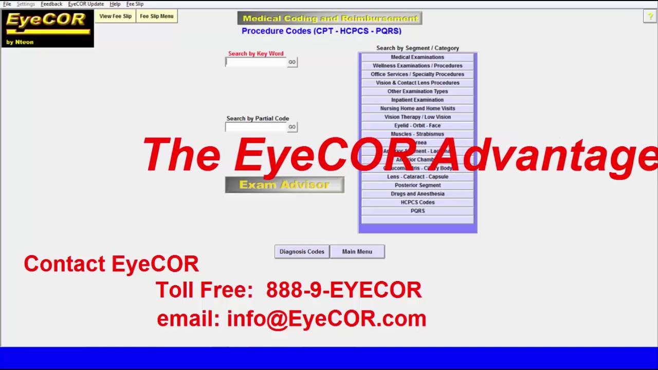 EyeCOR Procedure Information - YouTube
