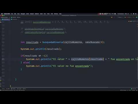 Algoritmo de búsqueda binaria en Java | Explicado desde cero - YouTube