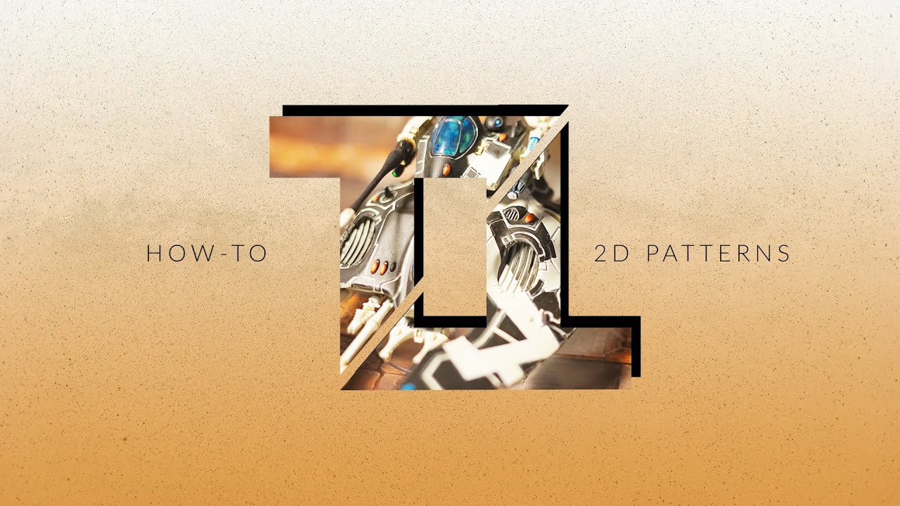 How-To, Painting 2D Patterns - Aeldari Tanks - YouTube
