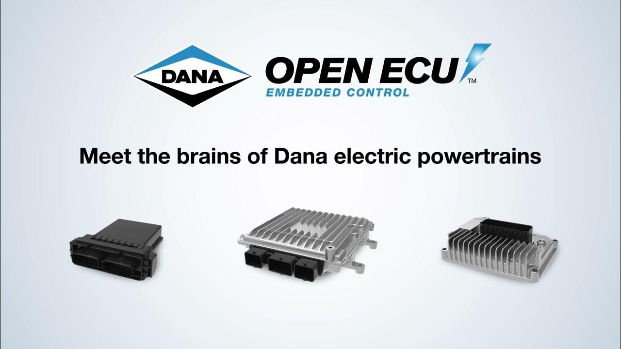 Dana OpenECU - Embedded Control Units - YouTube