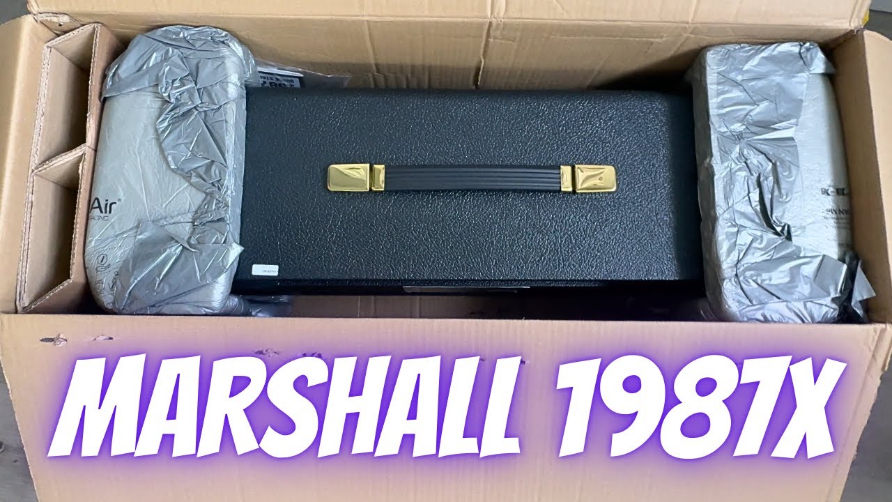Marshall 1987x Plexi 50 Watt Unboxing | 2024 Version - YouTube
