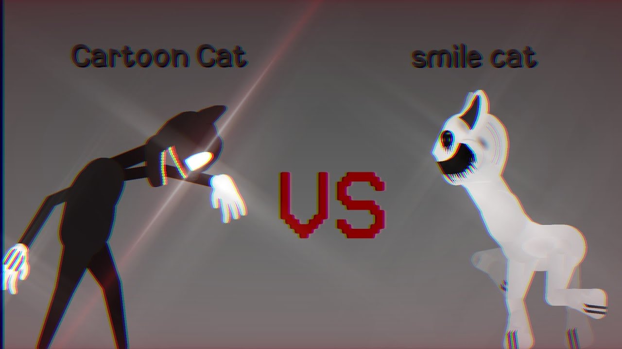 Cartoon Cat vs White Cartoon Cat - YouTube