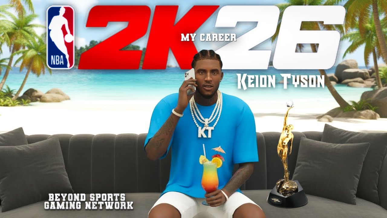 NBA 2k26 MyCAREER - How Keion Tyson Became League MVP and an NBA ...