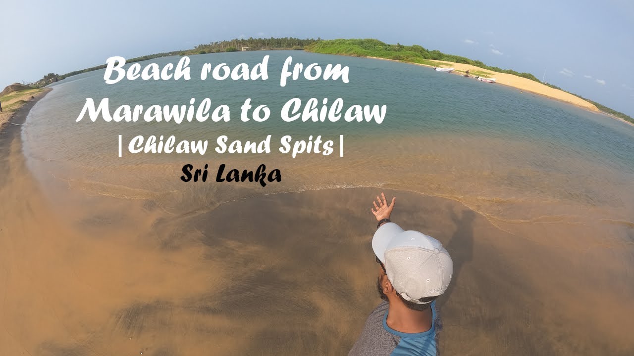 Beach road from Marawila to Chilaw & Chilaw Sand Spits | 4K - YouTube